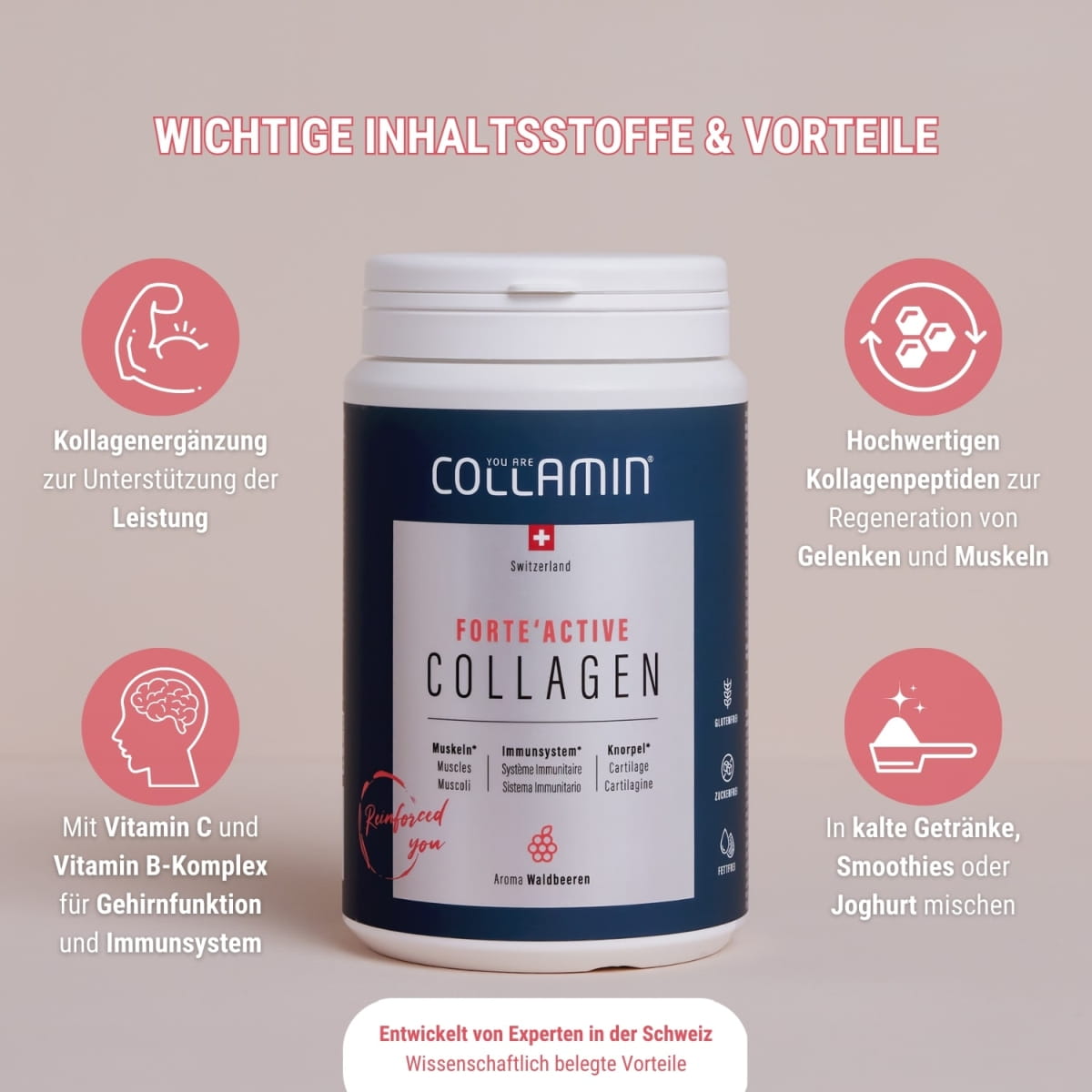 Collamin • Fort'Active Collagen 450g