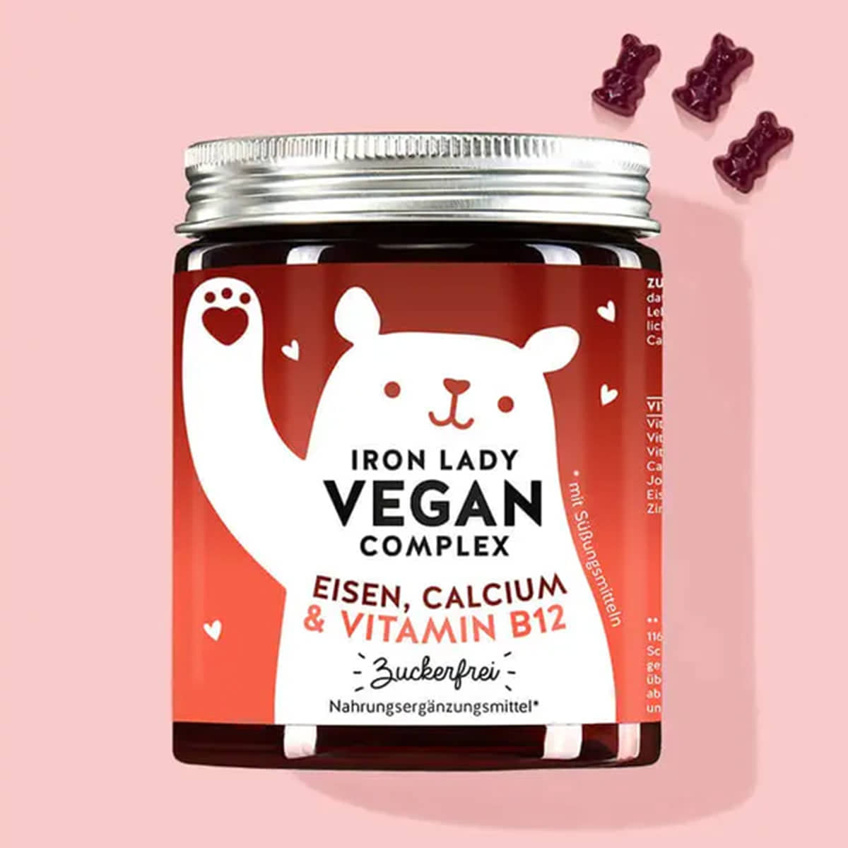 Iron Lady Vegan Complex • Bears with Benefits - 60 Stück