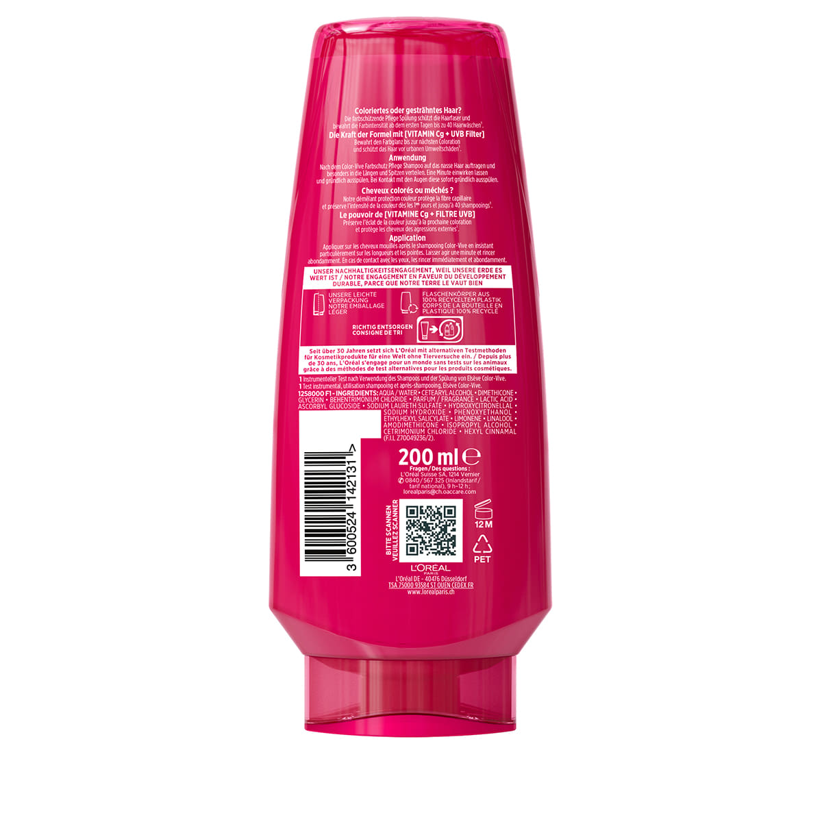 L'Oréal Paris • Elseve Color Vive Colour Protect Conditioner 200 ml