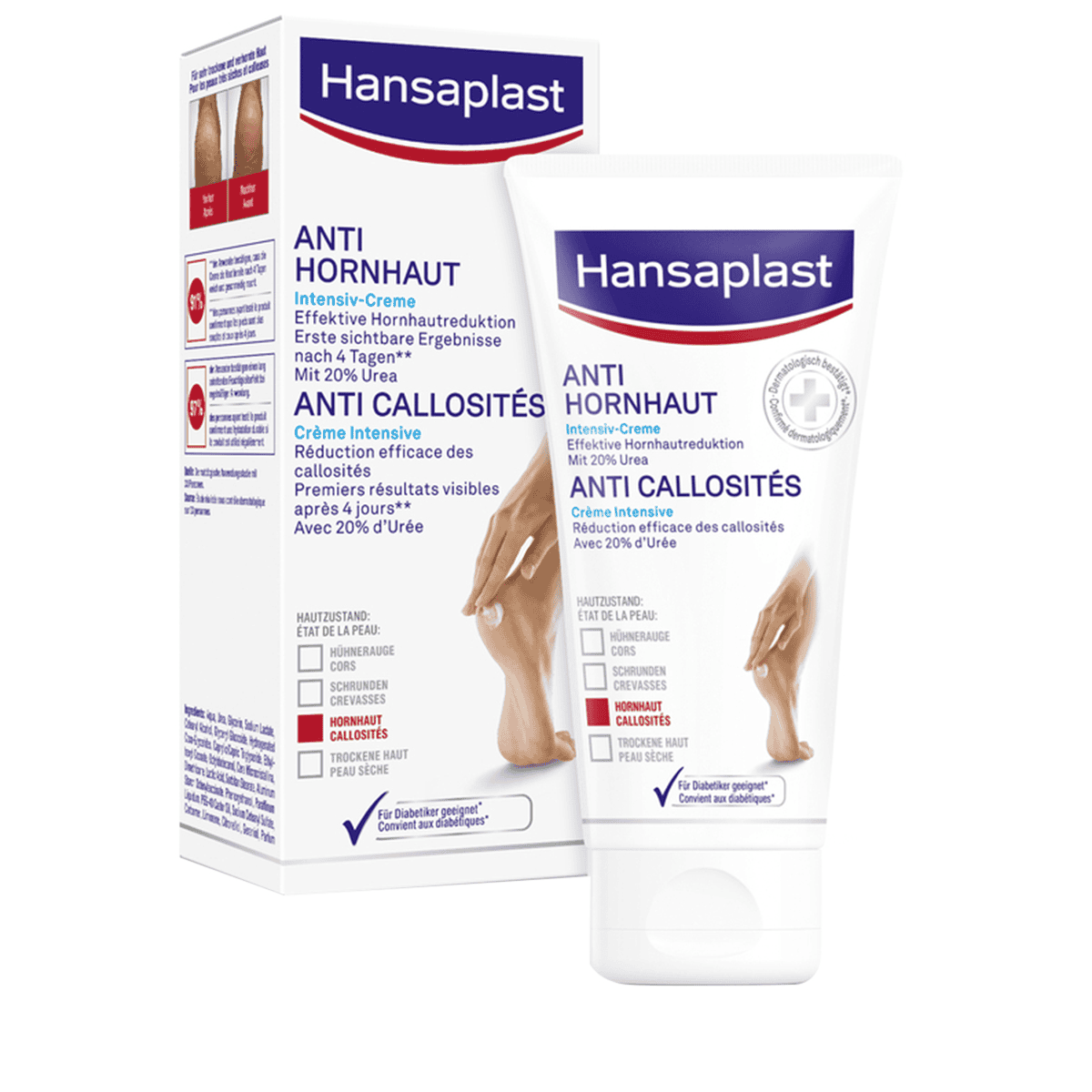 HANSAPLAST Anti Callus 20% Urea Cream • Intensive Treatment
