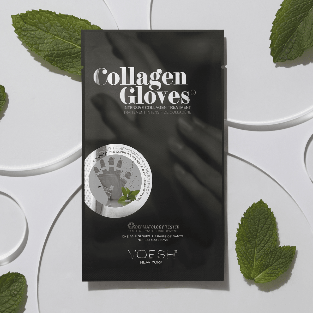 Voesh • Collagen Gloves Peppermint • Intensive Pflege für Ihre Hände