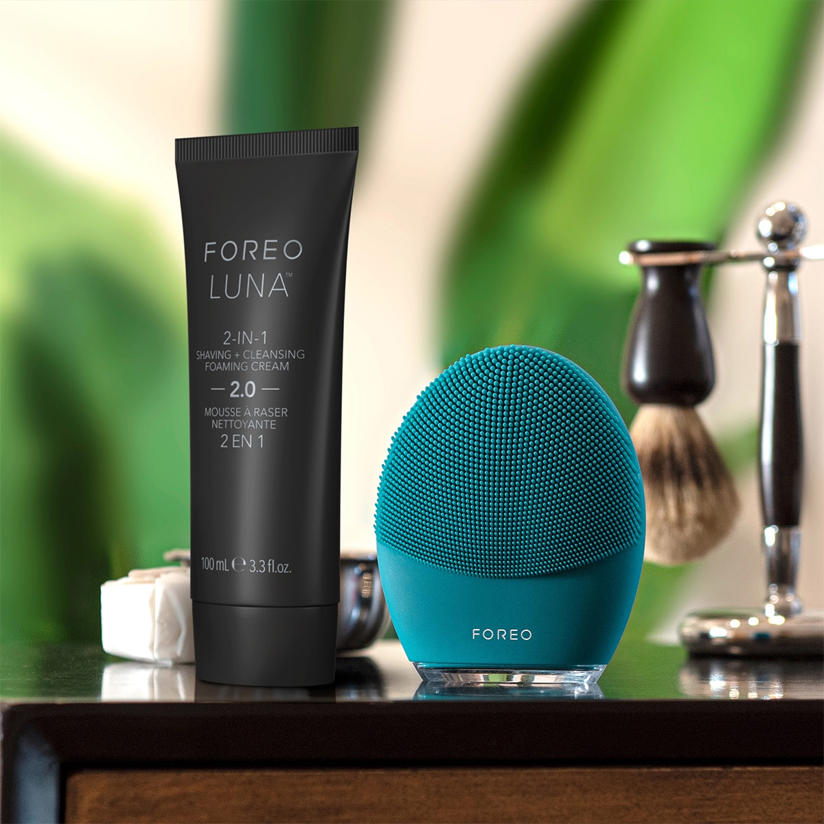 Foreo - LUNA 2-in-1 Shaving + Cleansing Micro-Foam Cream 2.0 • haar-shop.ch