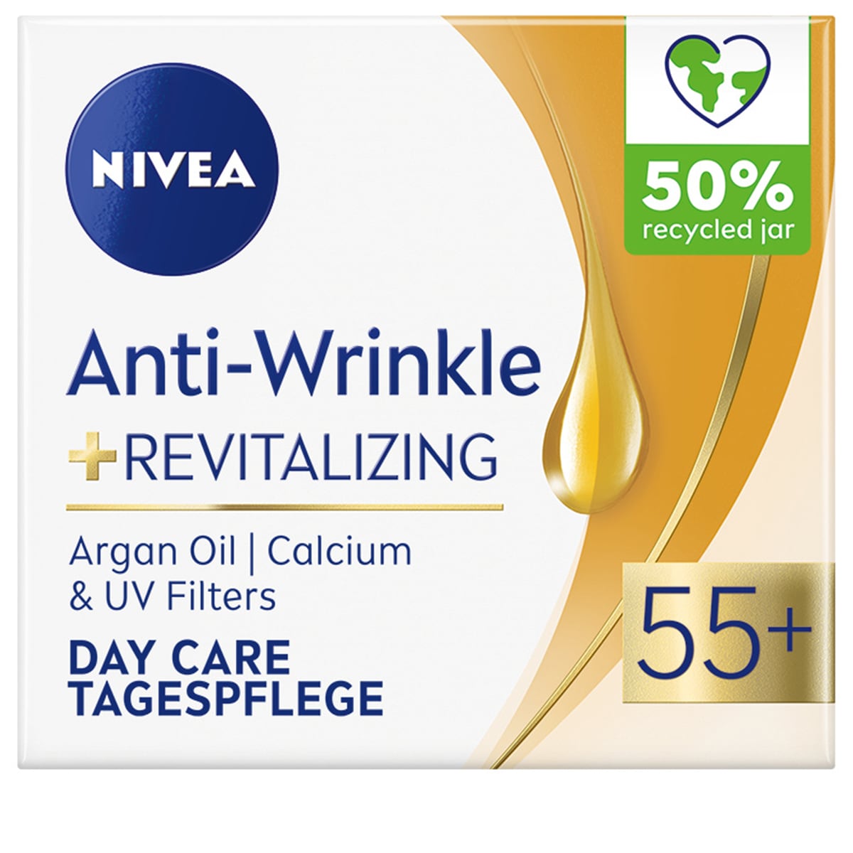 NIVEA • Anti-Falten Tag 55+ Pflege für reife Haut • haar-shop.ch