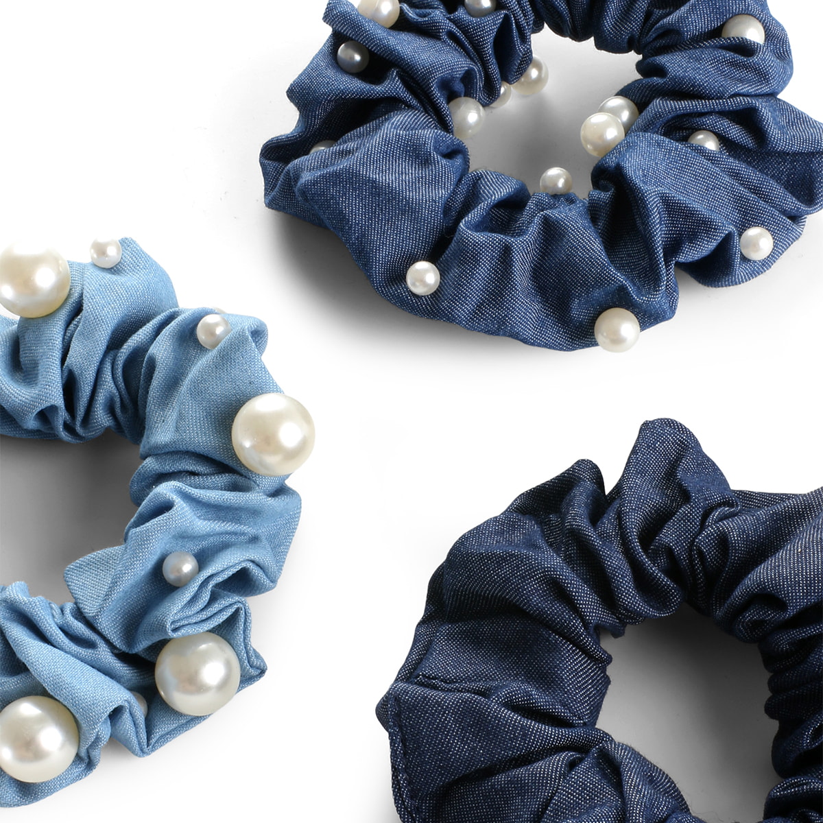 Trisa Accessoires • Denim Scrunchie • haar-shop.ch