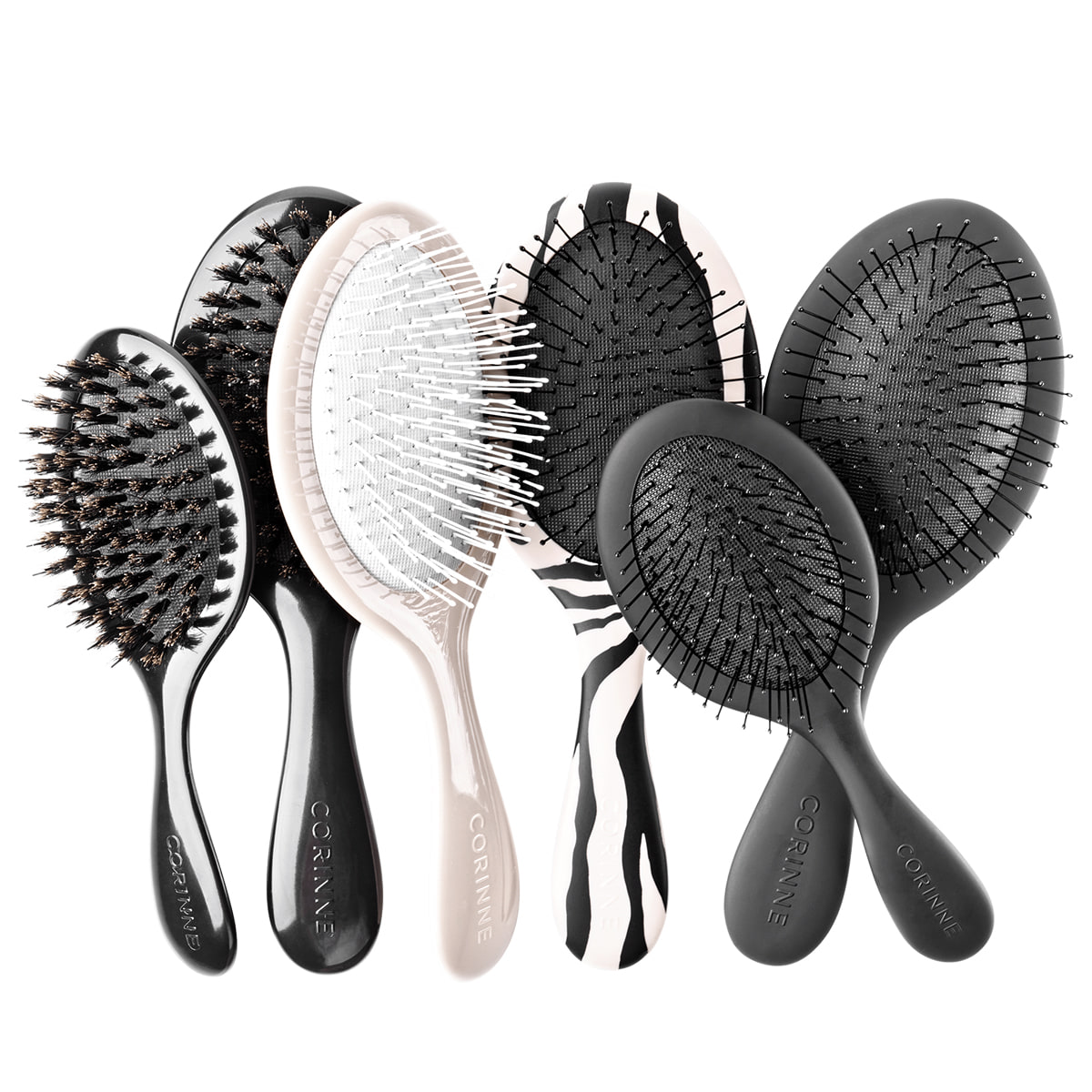 Corinne • Classic Brush "Wet" Standard Black