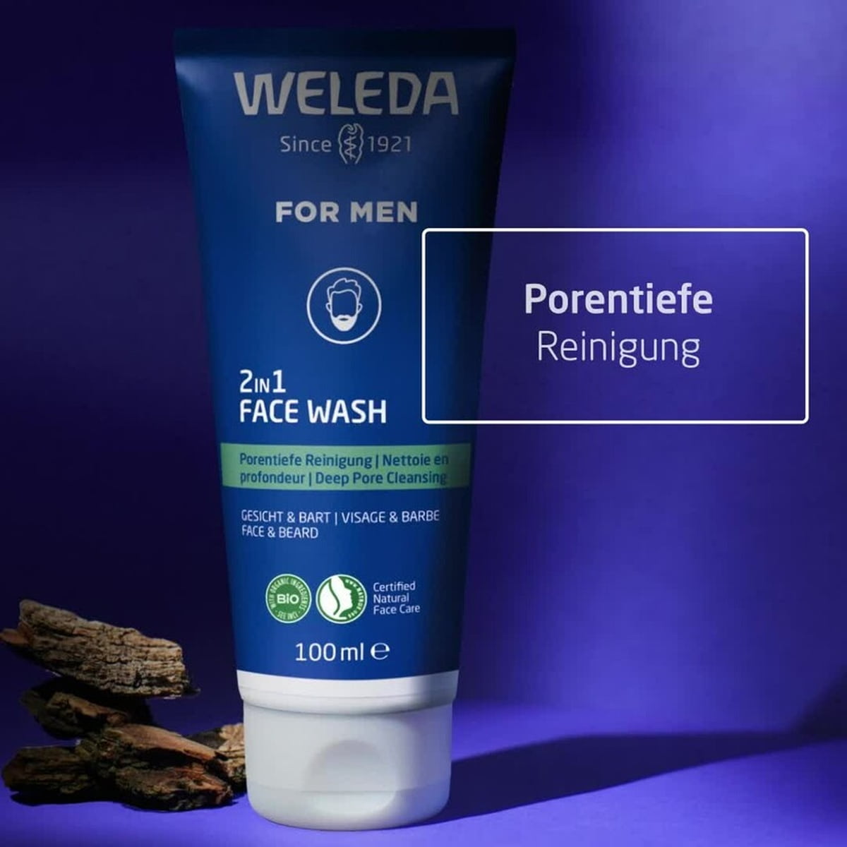Weleda For Men 2-in-1 Face Wash • Hautreinigung & Pflege