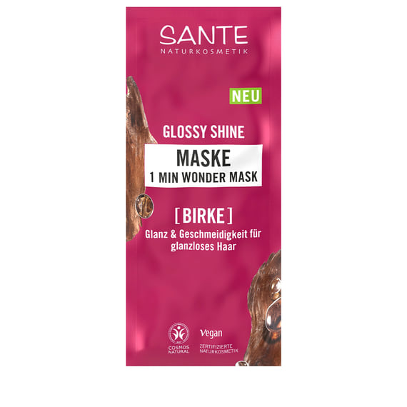 Sante • Glossy Shine 1 Minute Wonder Mask 20 ml • haar-shop.ch