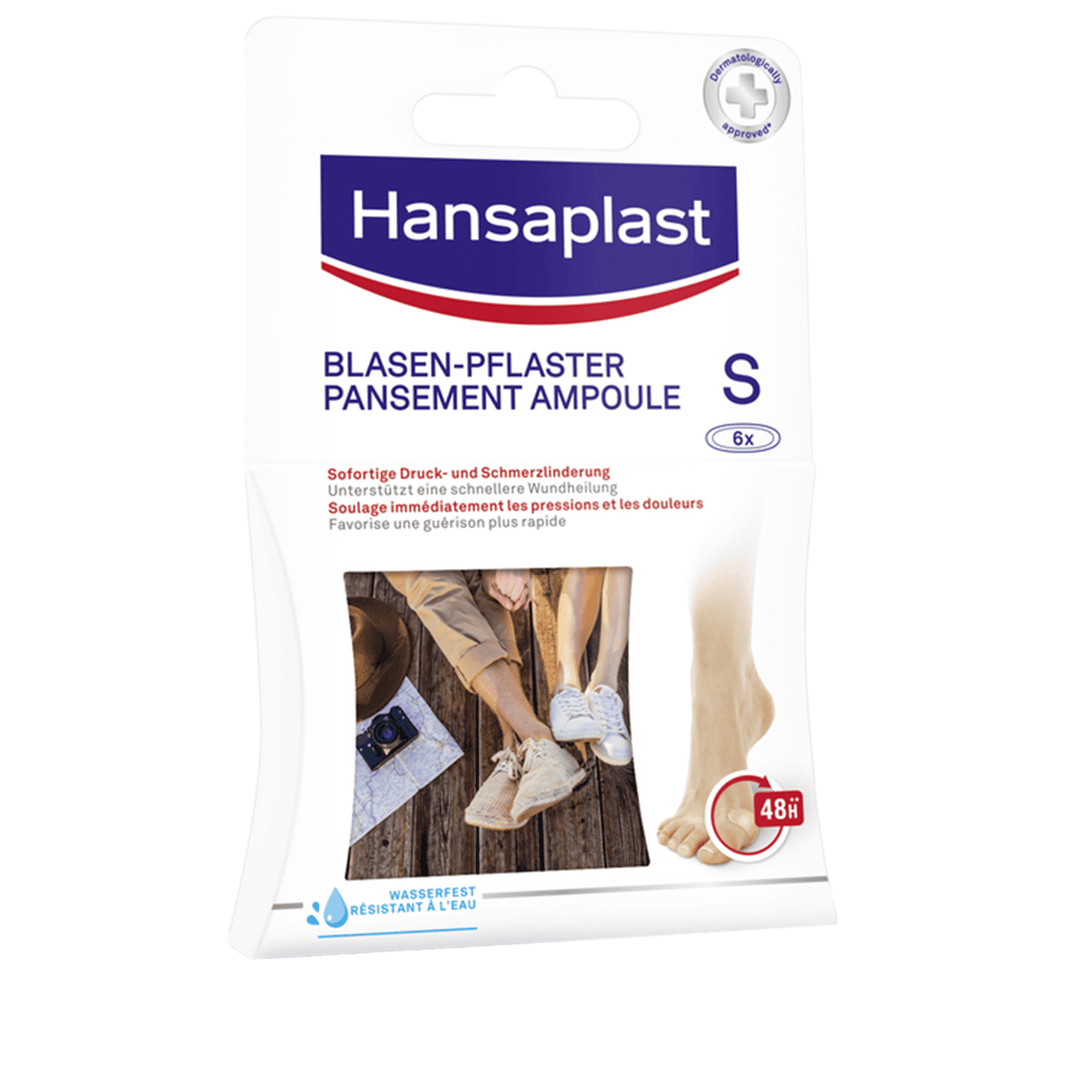 HANSAPLAST Blasen-Pflaster klein • Wundschutz für Füße