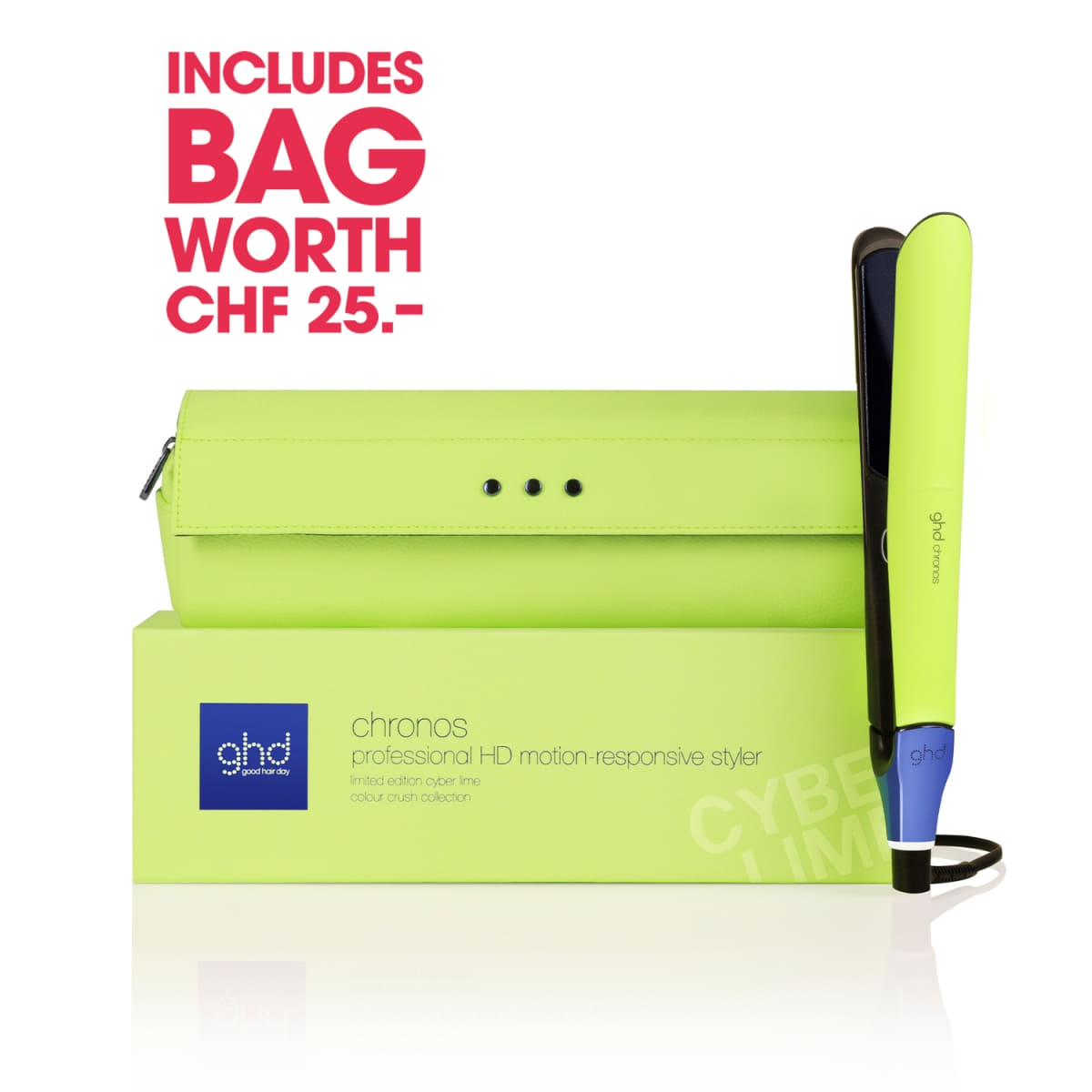 ghd • Chronos Styler cyber lime • haar-shop.ch