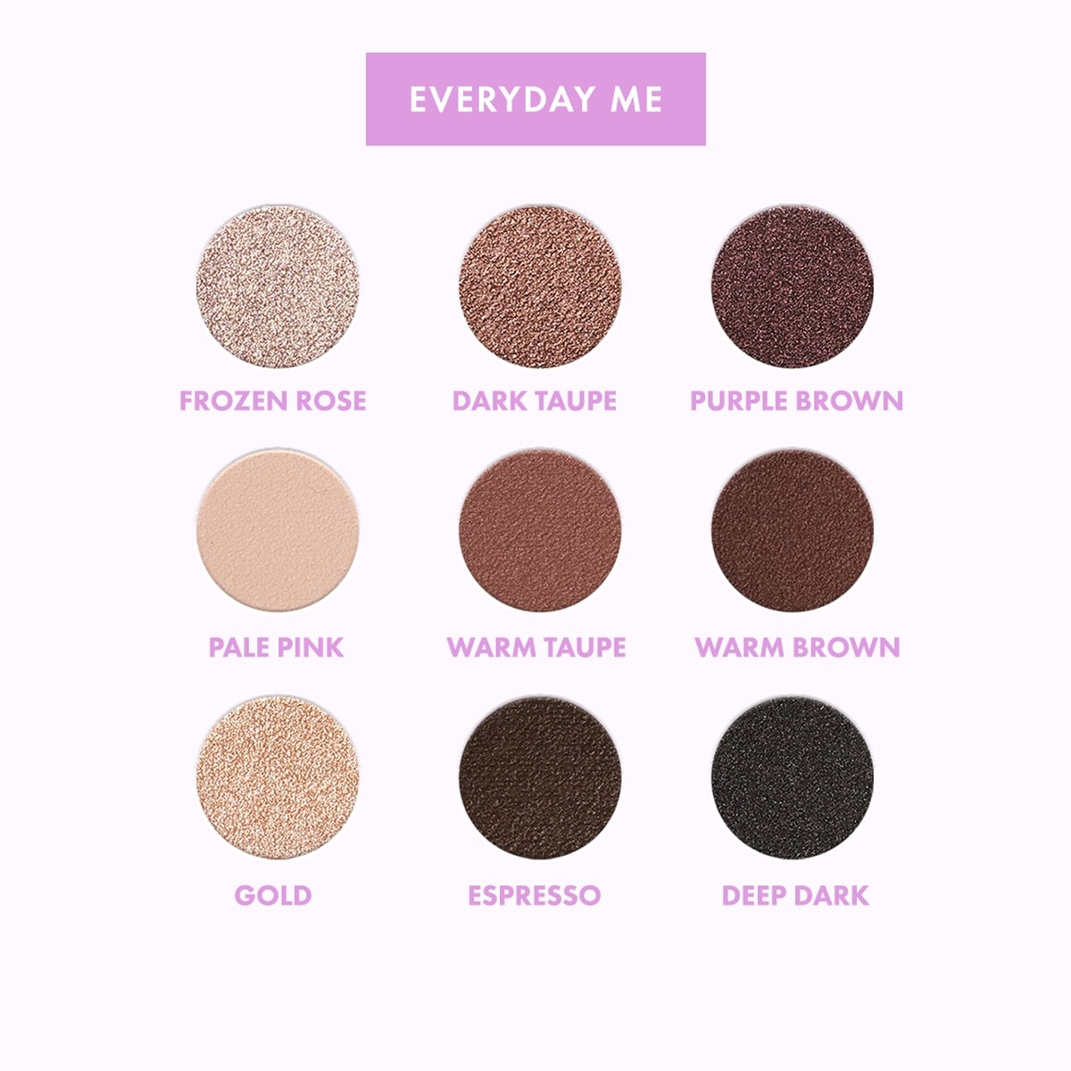 Goovi • Everyday Me Multi-Finish Eyeshadow Palette