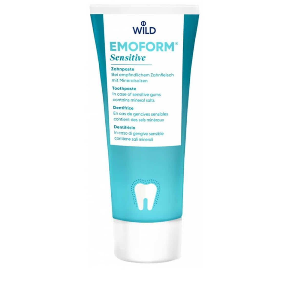 Wild • Emoform Sensitive Toothpaste 75 ml • haar-shop.ch