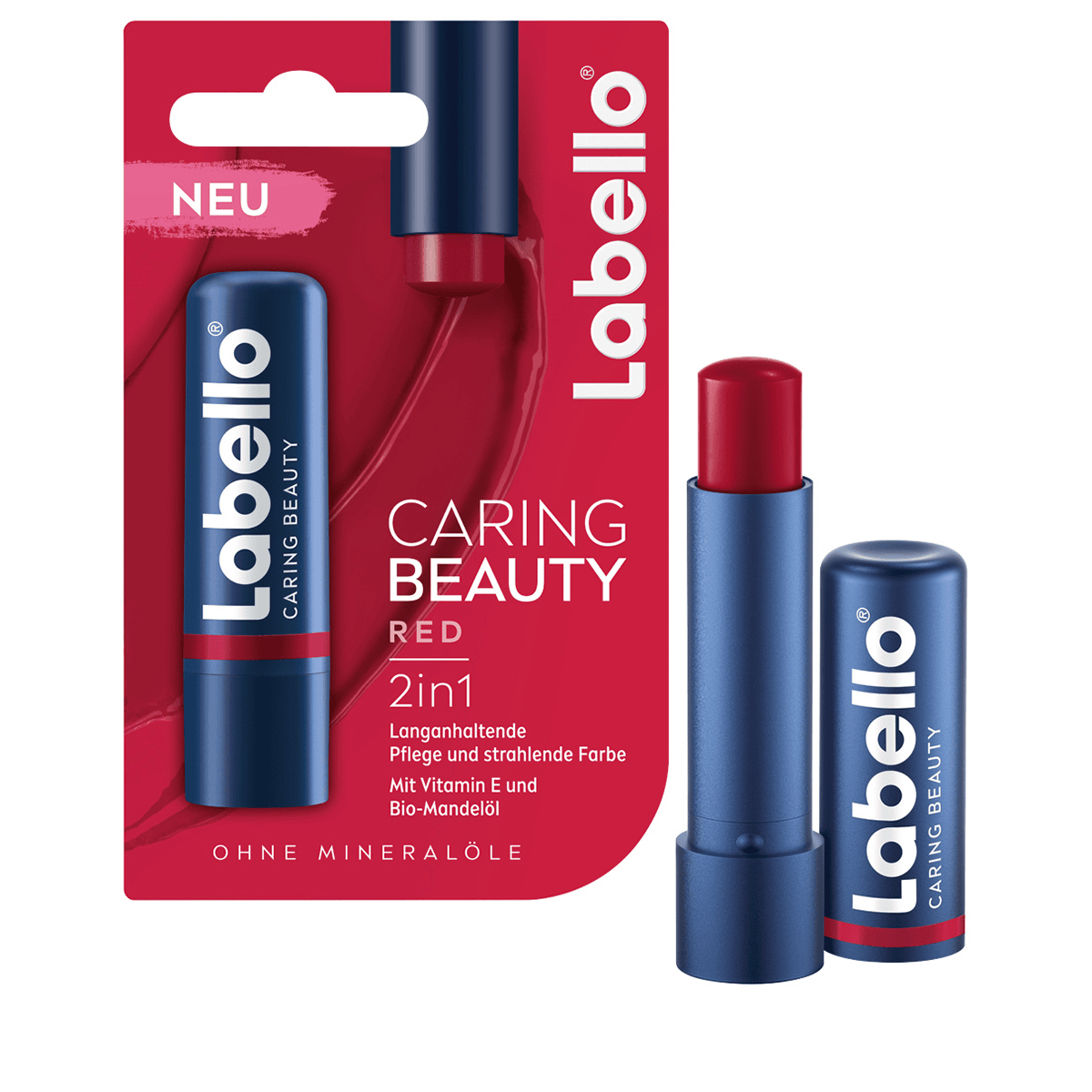 Labello • Caring Beauty Red 5.5 ml • haar-shop.ch