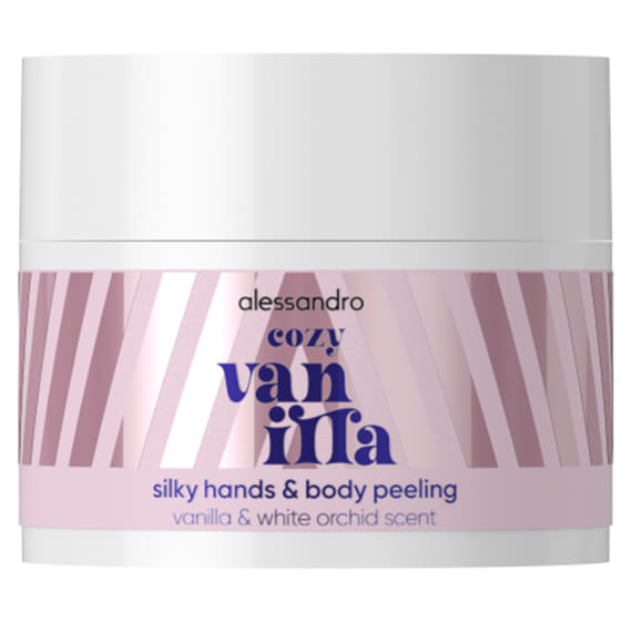 Alessandro • Cozy Vanilla Silky Hands & Body Peeling 50 ml • haar-shop.ch