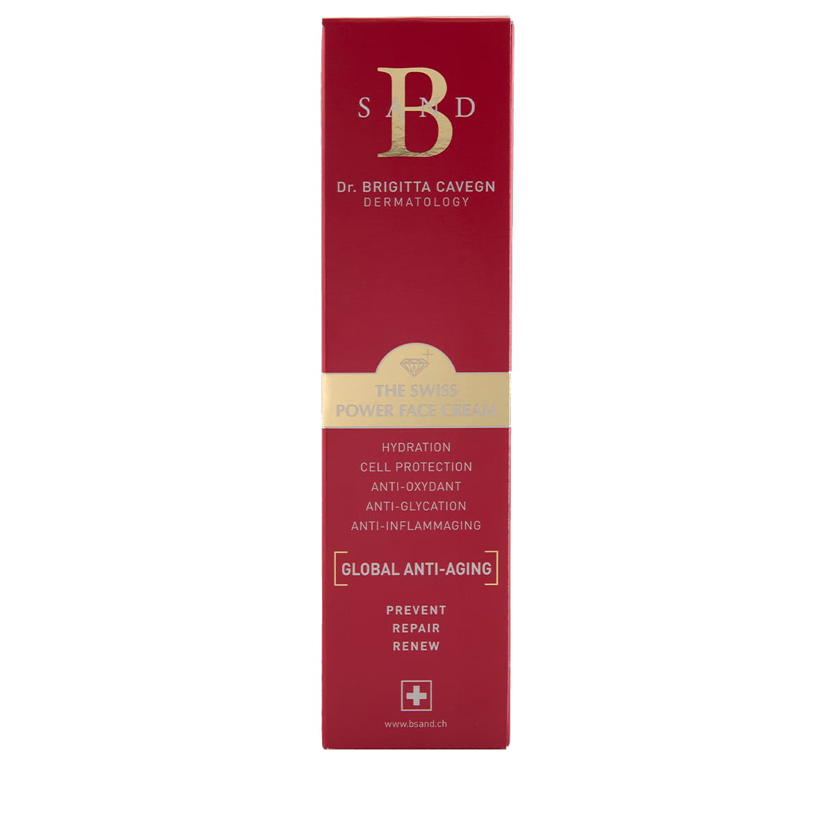 B Sand • The Swiss Power Face Cream 40 ml • haar-shop.ch