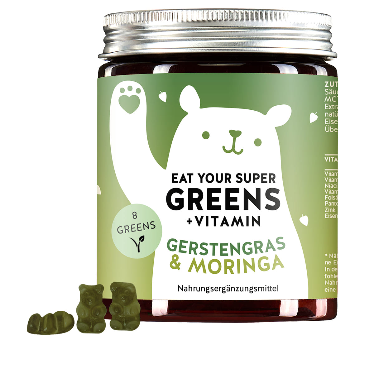 Bears with Benefits • Eat Your Super Greens + Vitamin - 60 Bears 150 g