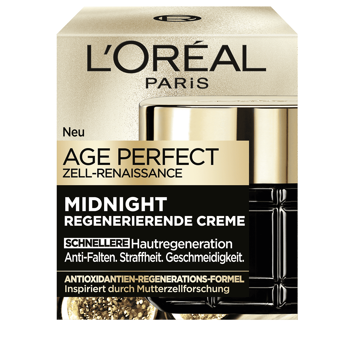 L'Oréal Paris • Zell-Renaissance Midnight Creme für Regeneration