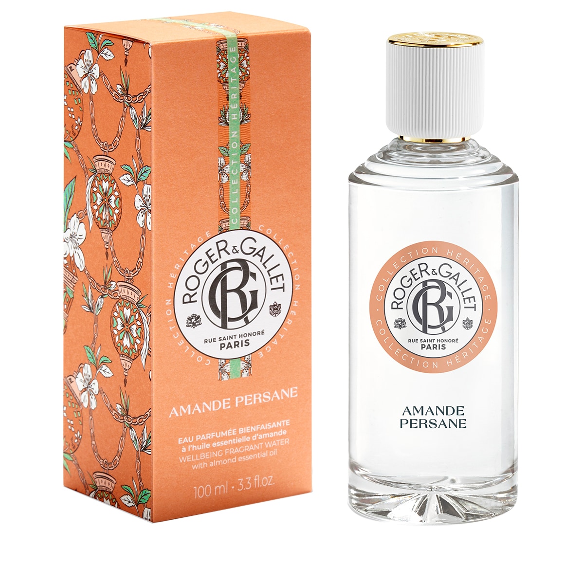 Roger & Gallet • Amande Persane Scented Well‑Being Water 100 ml