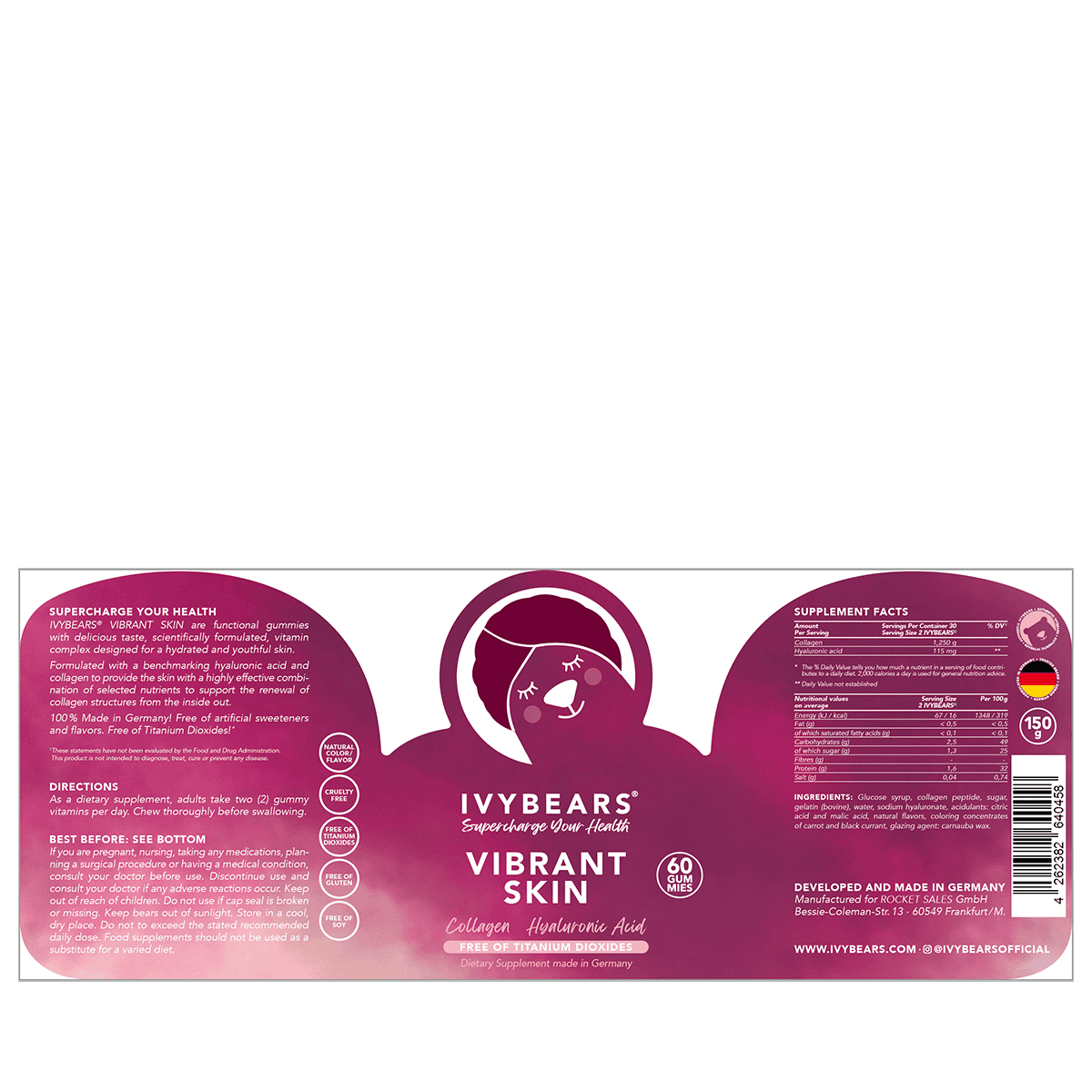 IVYBEARS • Vibrant Skin • Hautpflege für strahlende Haut