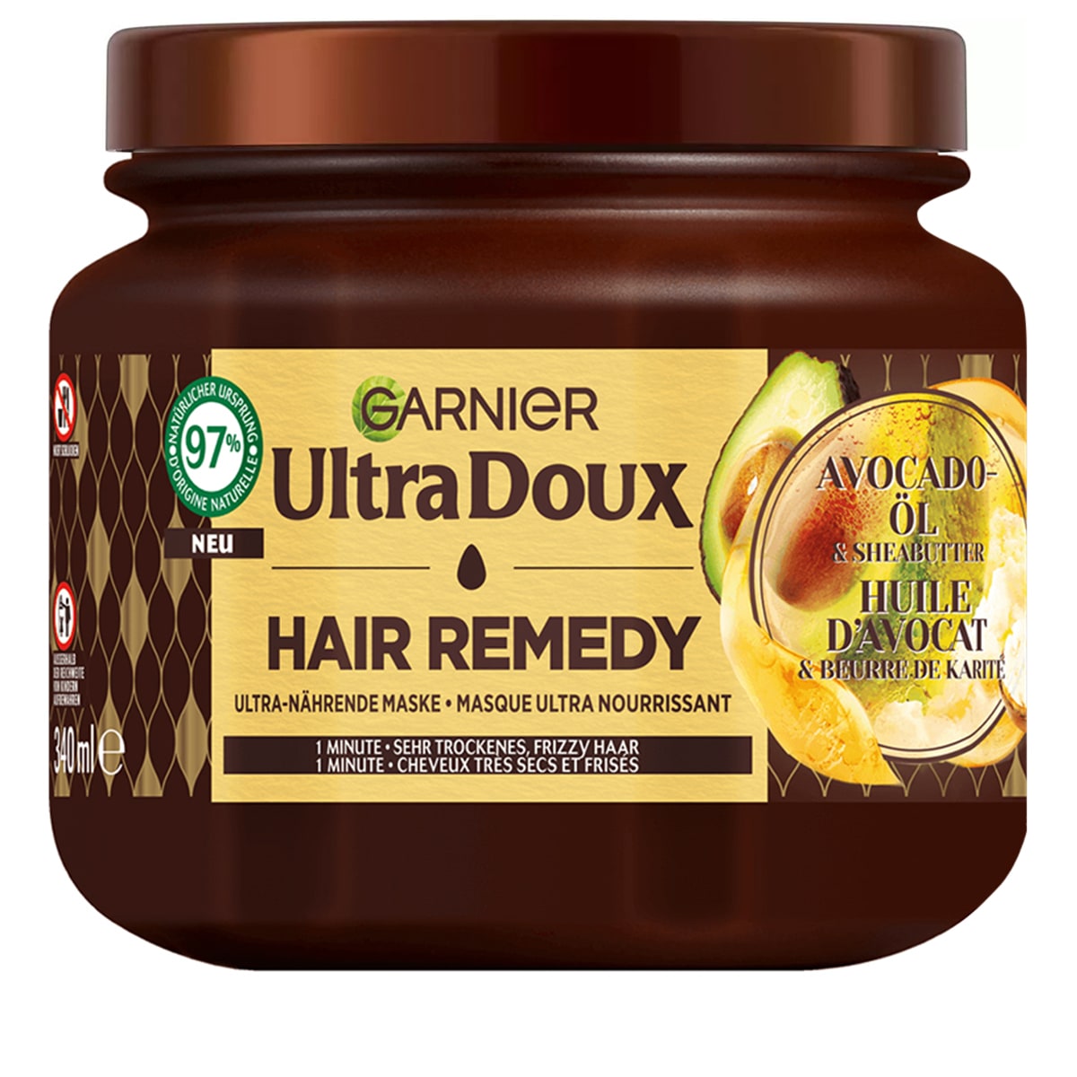 Garnier - Avocado oil & shea butter mask • haar-shop.ch