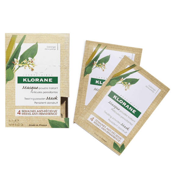 Klorane Galanga Powder Mask 8x3g • Natural Hair Care Products