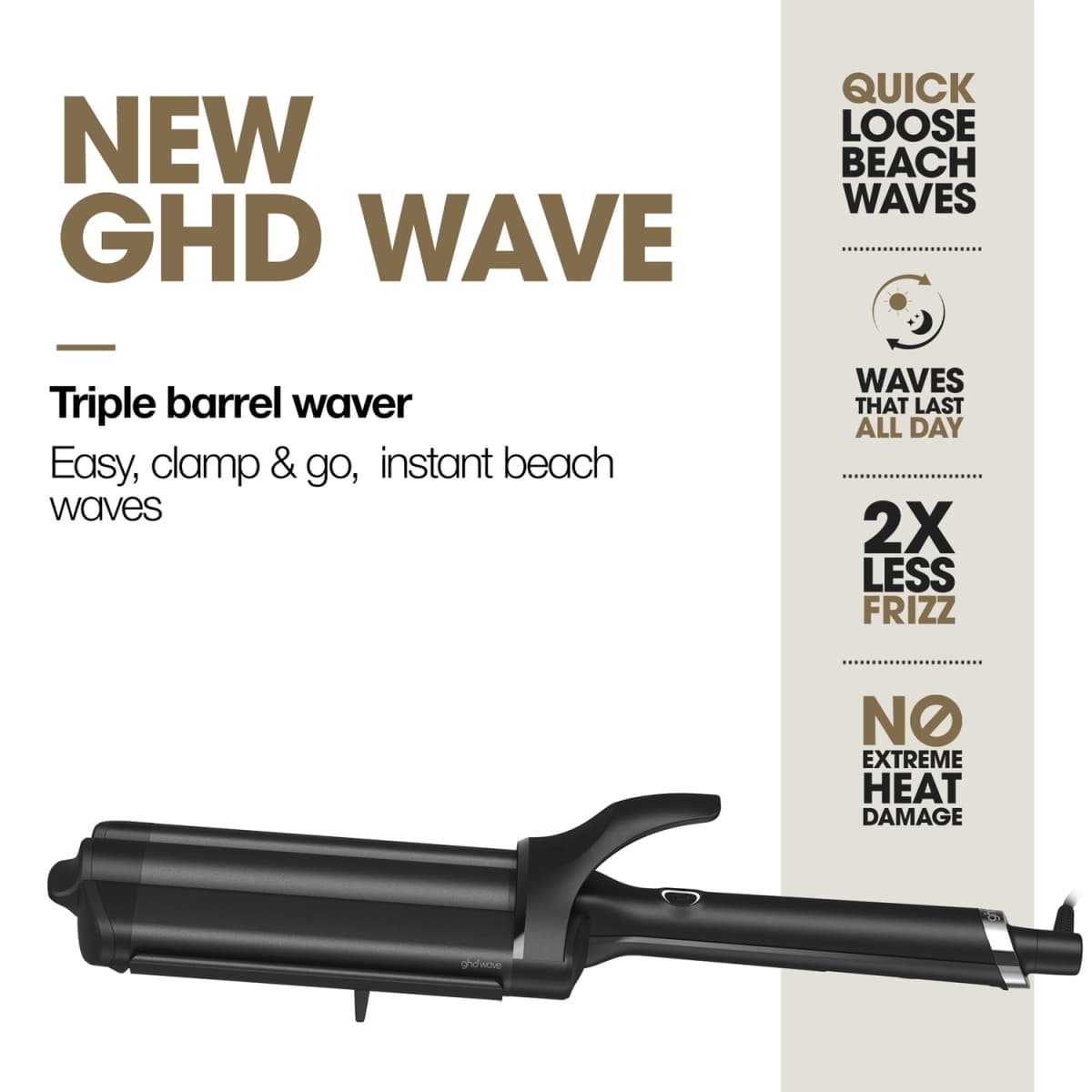 ghd • Wave Triple Barrel Waver • haar-shop.ch