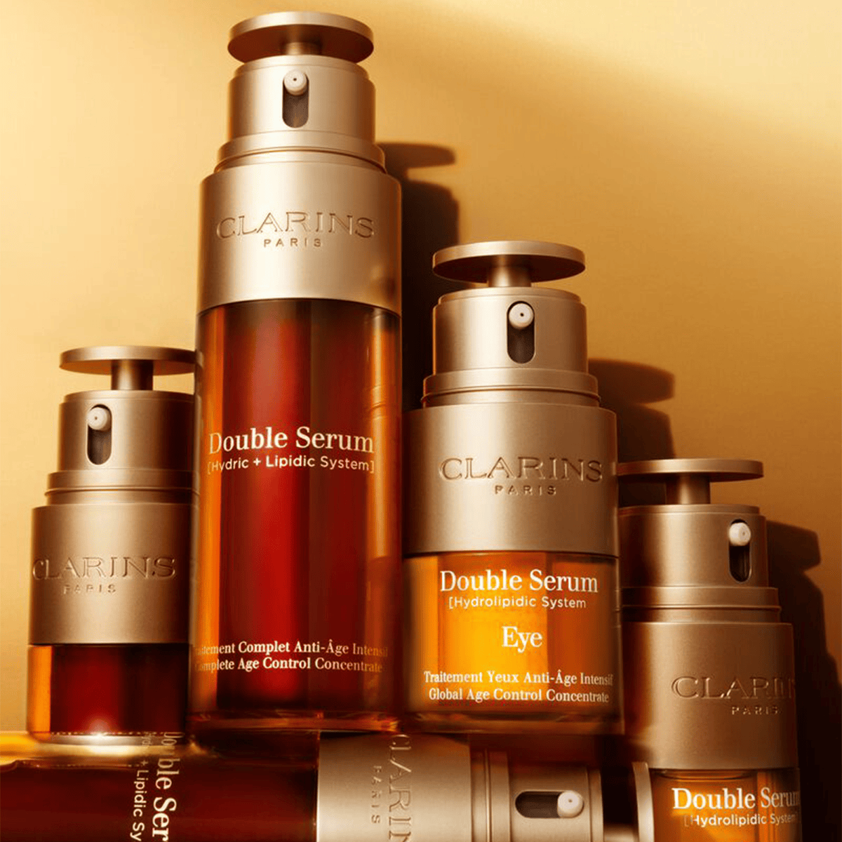 Clarins Double Serum Eye - Anti-Aging & Hydration • haar-shop.ch