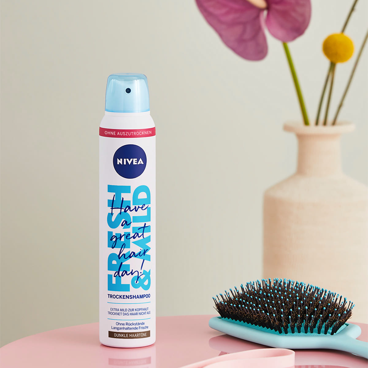 NIVEA • Fresh & Mild Trockenshampoo dunkle Haartöne • haar-shop.ch