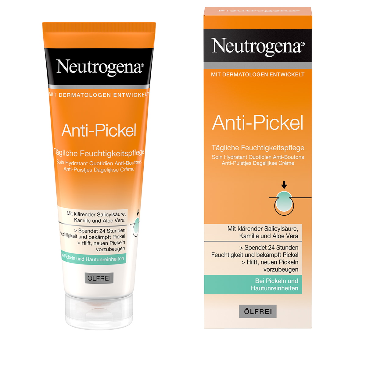 Neutrogena • Anti-Pickel Feuchtigkeitscreme für die tägliche Pflege