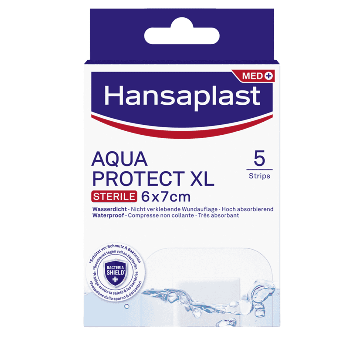 HANSAPLAST Aqua Protect XL • Schutzbandage für Wunden
