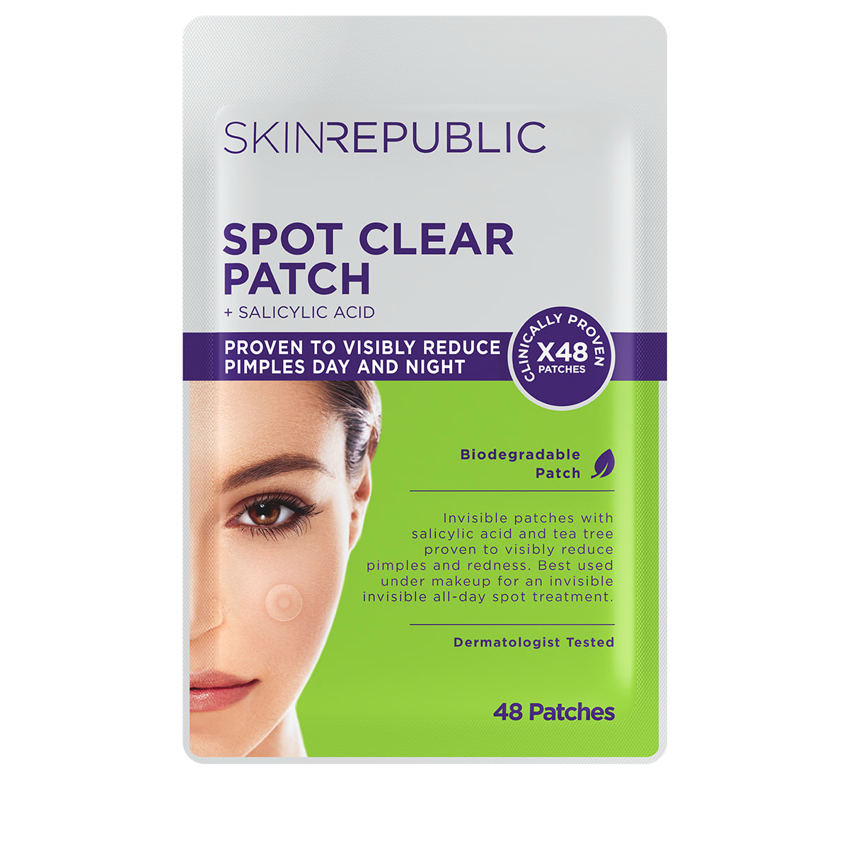 SkinRepublic • Spot Clear Patches with Salicylic Acid - 48 pcs.
