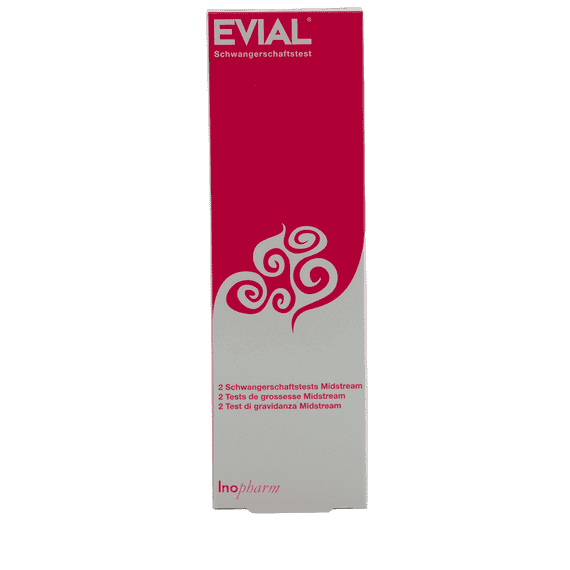 Evial • Schwangerschaftstest Midstream 2 Stk. • haar-shop.ch