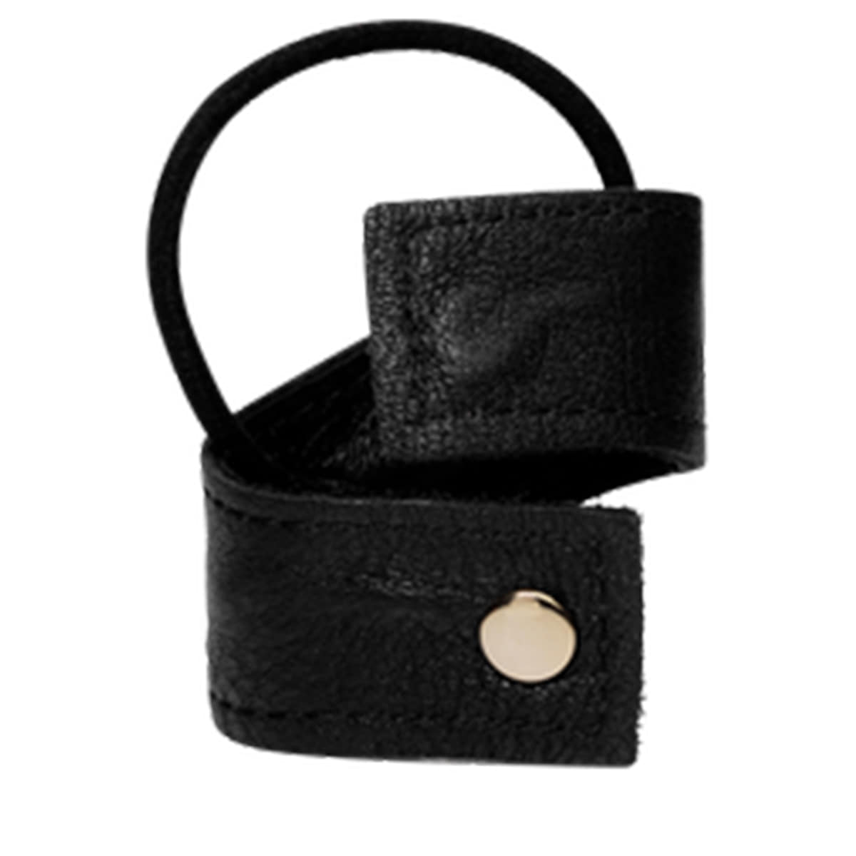Corinne • Leather Band Short Bendable Black • Haar Shopch