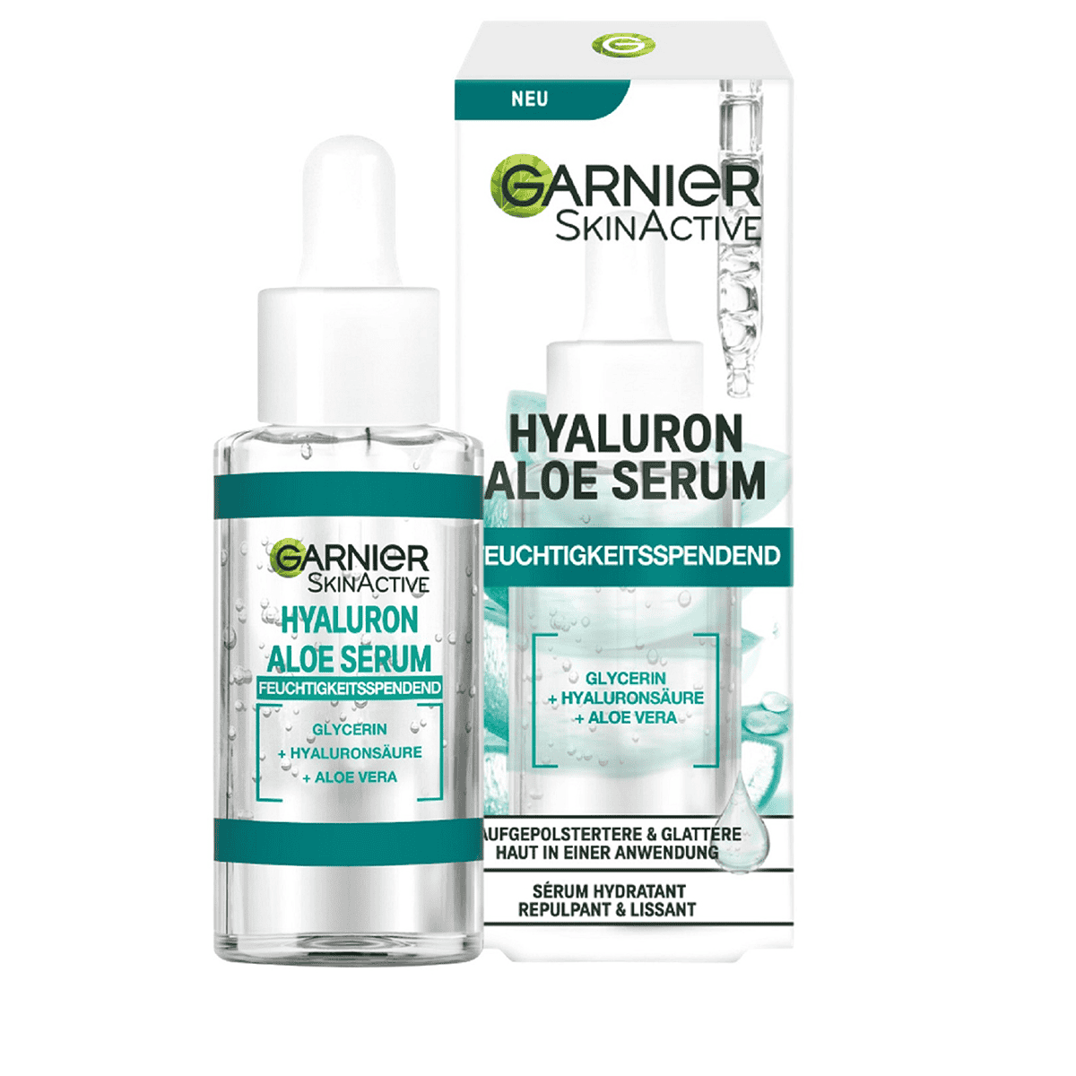 Garnier Hyaluron Aloe Serum • Intensiv Feuchtigkeitspflege