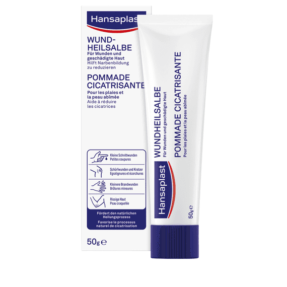 HANSAPLAST Wundheilsalbe • Schnelle Heilung & Schutz • haar-shop.ch