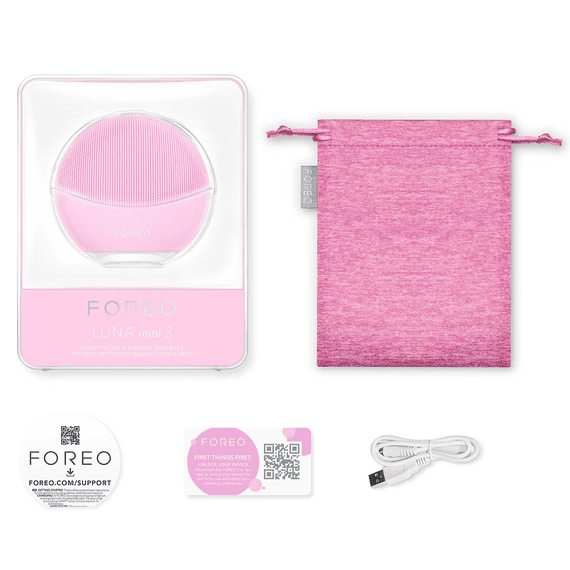 Foreo LUNA mini 3 Pearl Pink • Gesichtsreinigungsgerät • haar-shop.ch