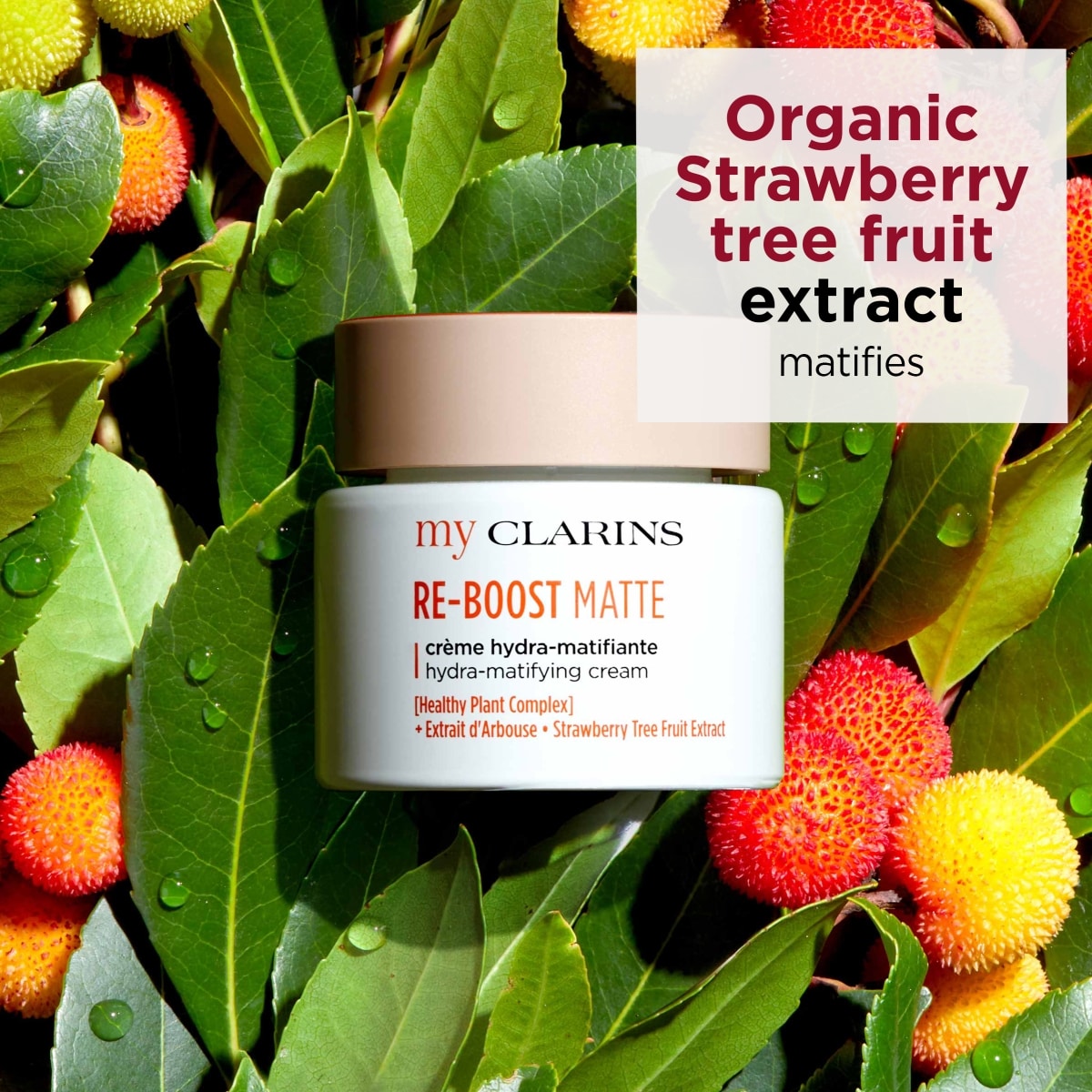 Clarins Re-Boost Matte Hydra-Matifying Cream • haar-shop.ch