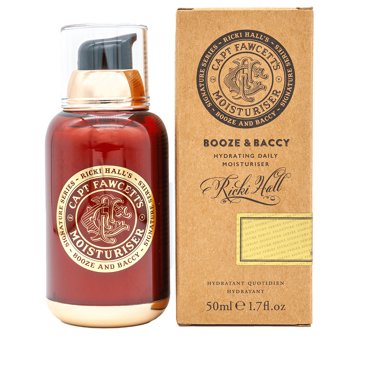 Captain Fawcett • Booze & Baccy Hydrating Daily Moisturiser 50 ml