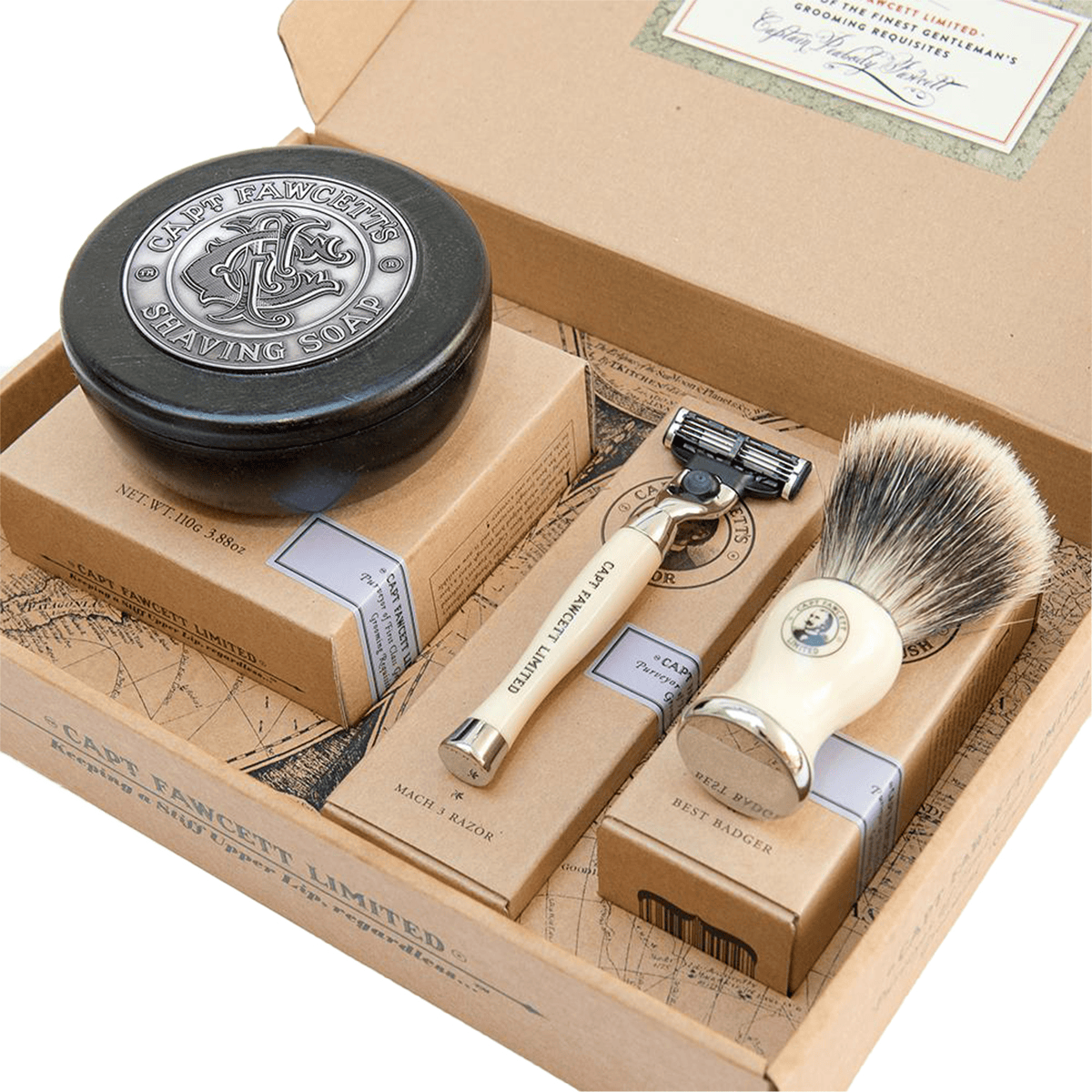 Captain Fawcett • Shaving Gift Set