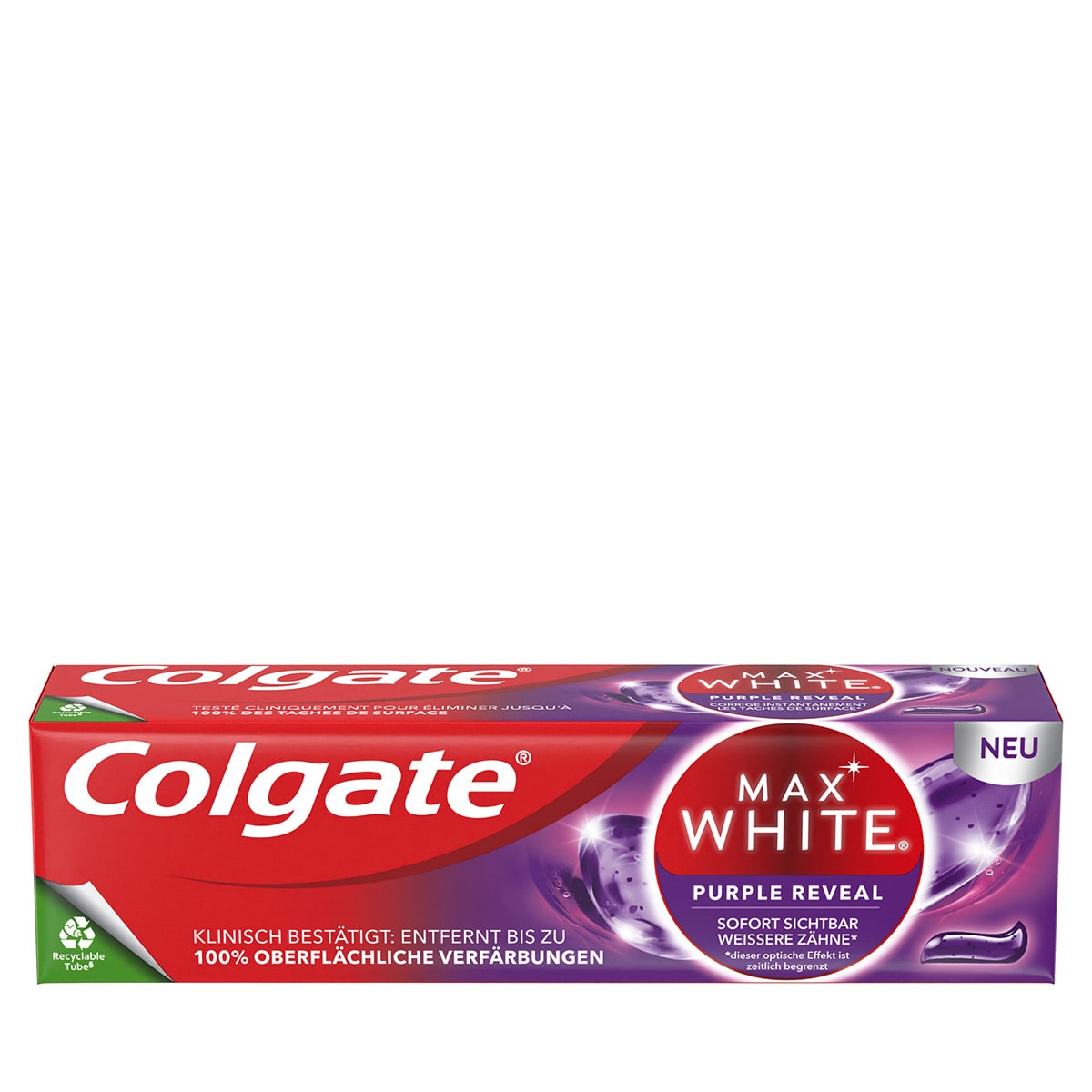 Colgate • Max White Purple Reveal Toothpaste