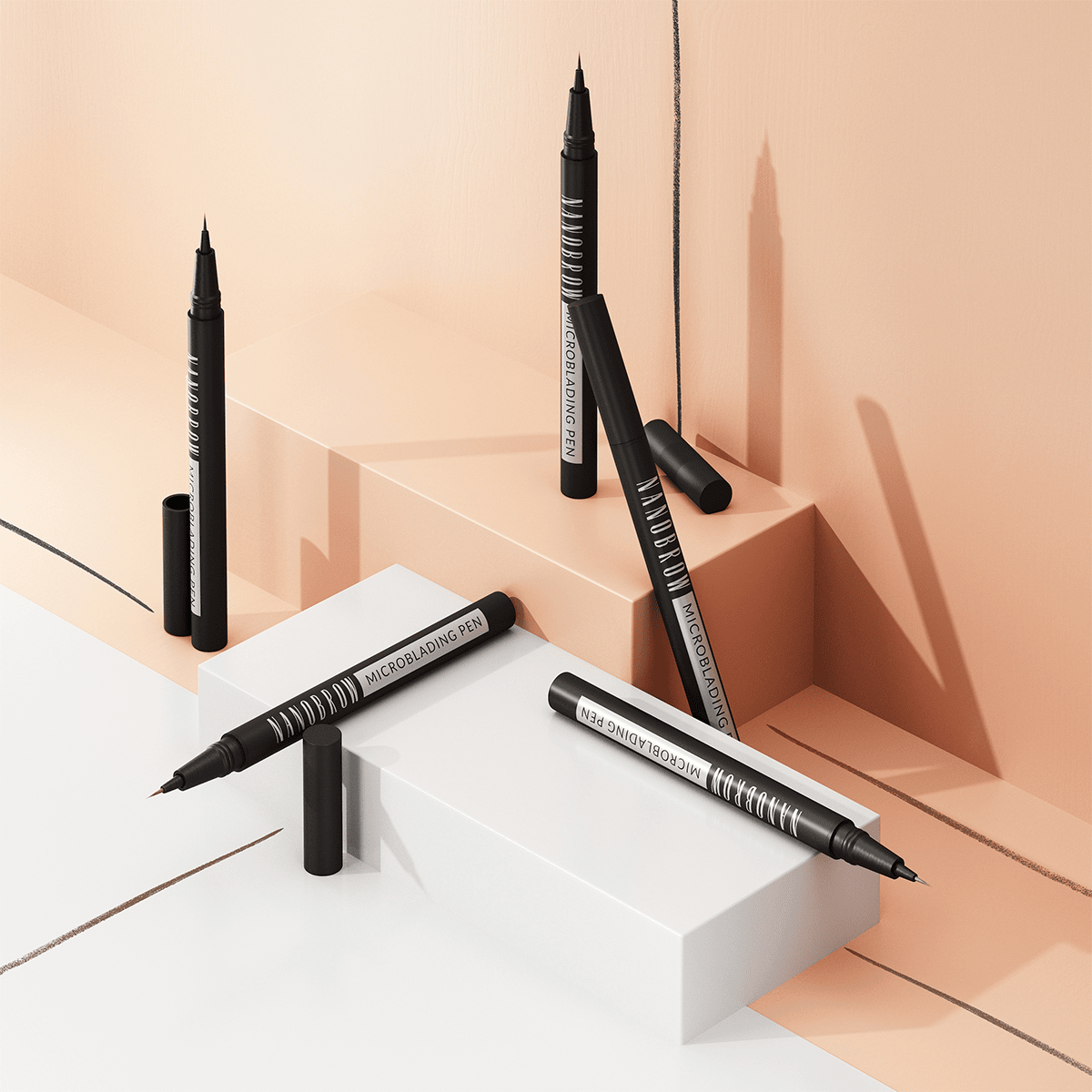 Nanobrow Microblading Pen • Precise Eyebrow Marker • haar-shop.ch