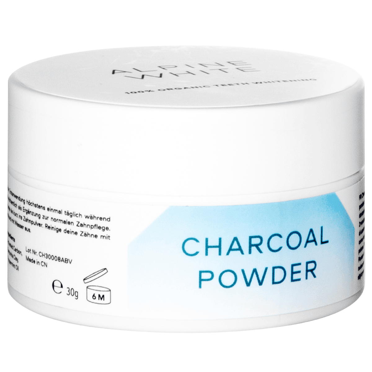 Alpine White • Charcoal Powder • haar-shop.ch