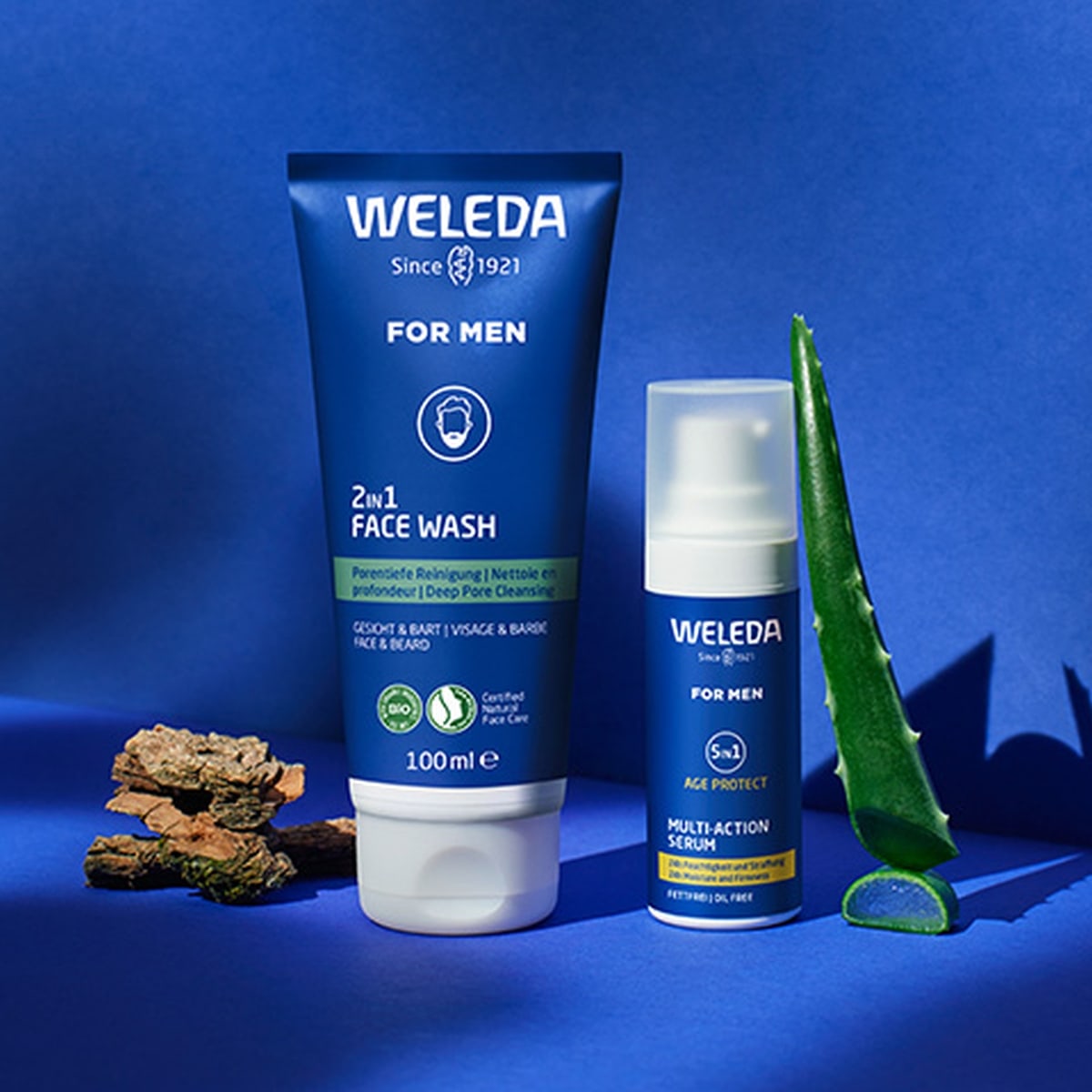 Weleda • For Men 2-in-1 Face Wash 100 ml • haar-shop.ch