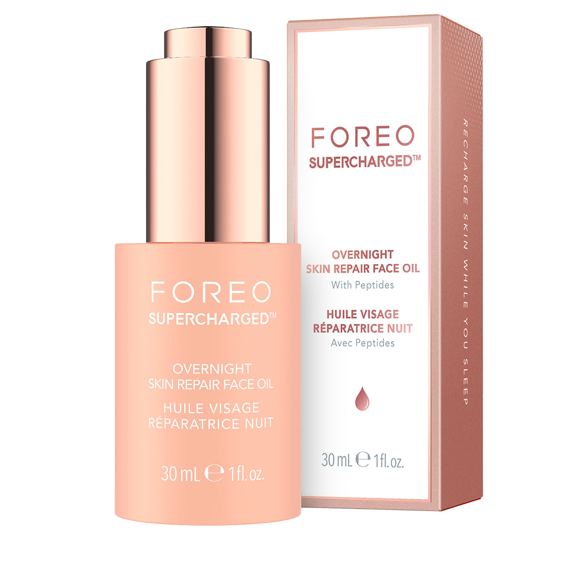 Foreo • Supercharged Overnight Skin Repair Face Oil • haar-shop.ch
