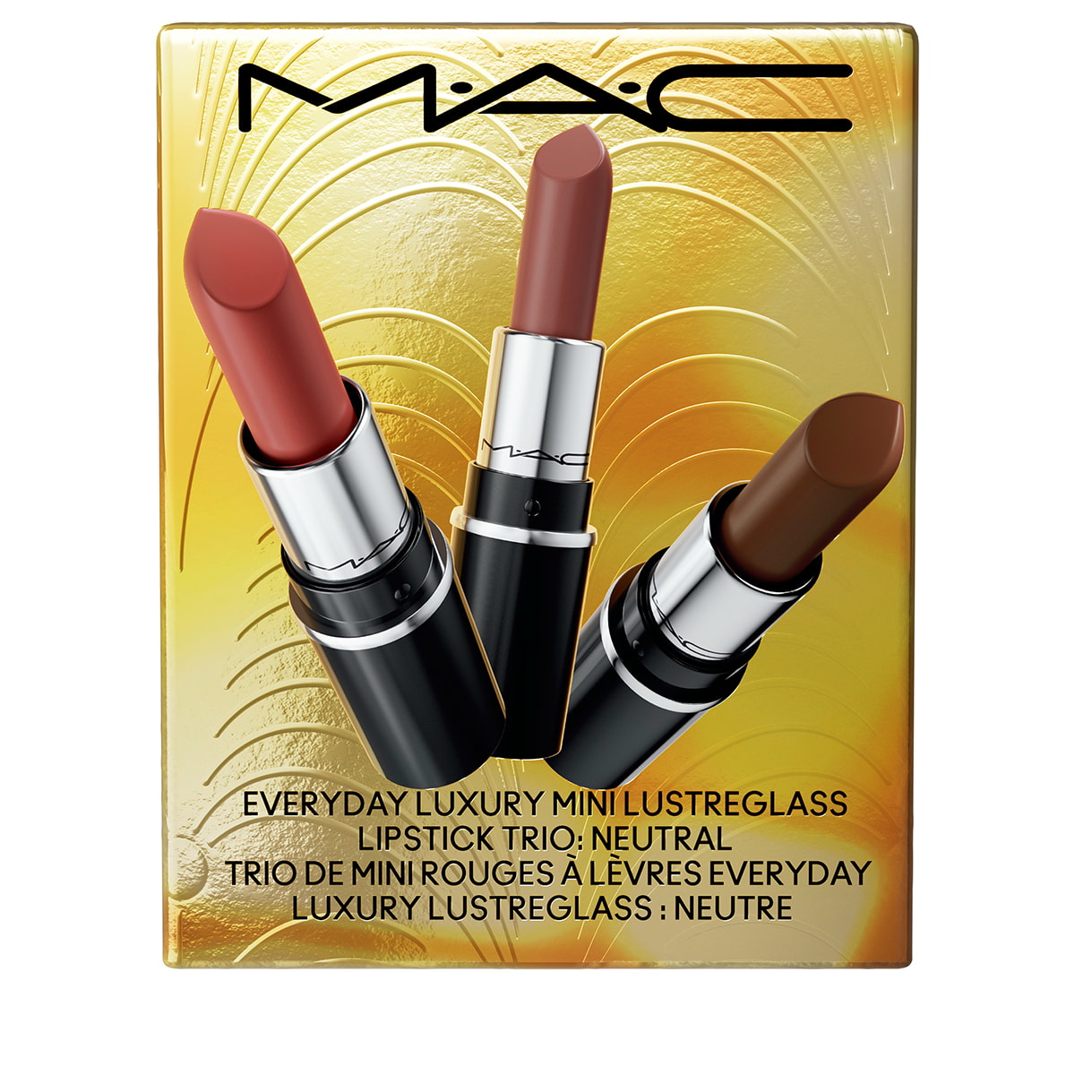 M.A.C • Everyday Luxury Mini Lustreglass Lipstick Trio • haar-shop.ch