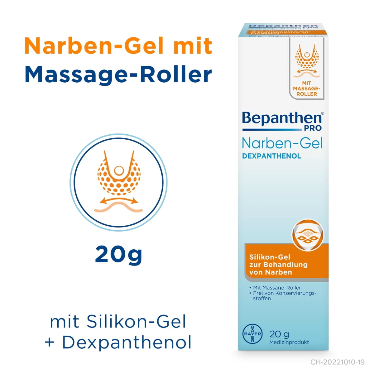 Bepanthen Pro • Narben-Gel 20 g • haar-shop.ch