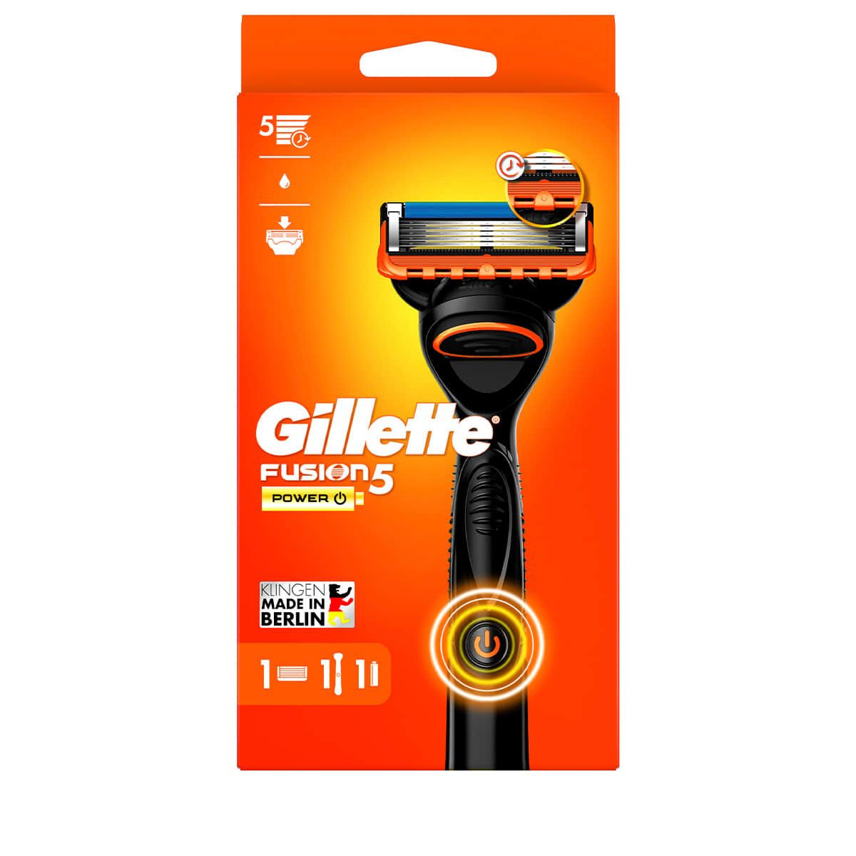Gillette • Power Rasierapparat mit 1 Klinge • haar-shop.ch