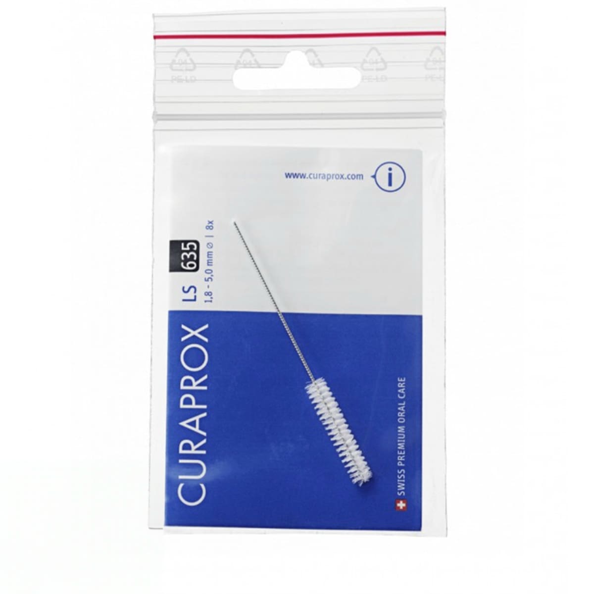 Curaprox • LS 635 Interdental Brushes 8 pcs. • haar-shop.ch