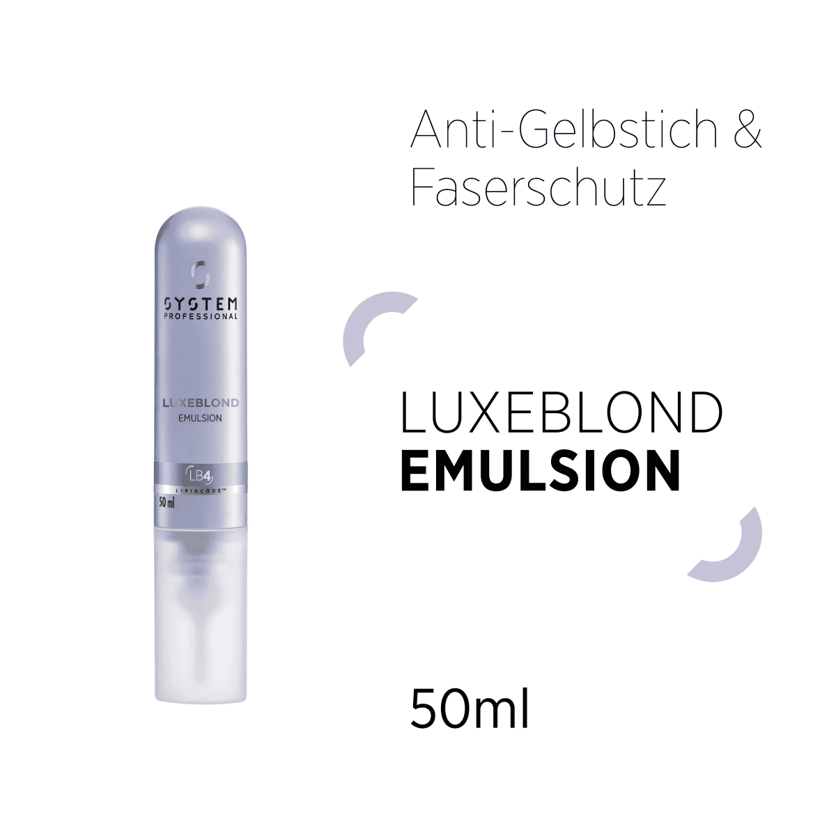 System Professional • LuxeBlond Emulsion 50 ml