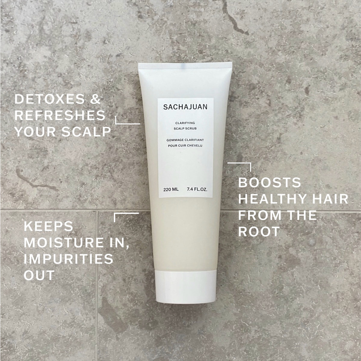 Sachajuan • Clarifying Scalp Scrub • haar-shop.ch
