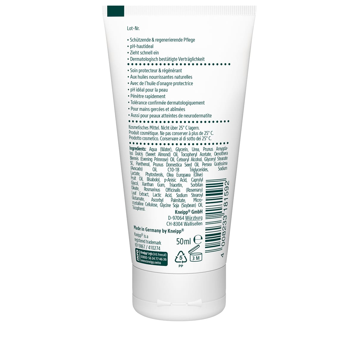 Kneipp • Derma Protect SOS Hand Cream • haar-shop.ch